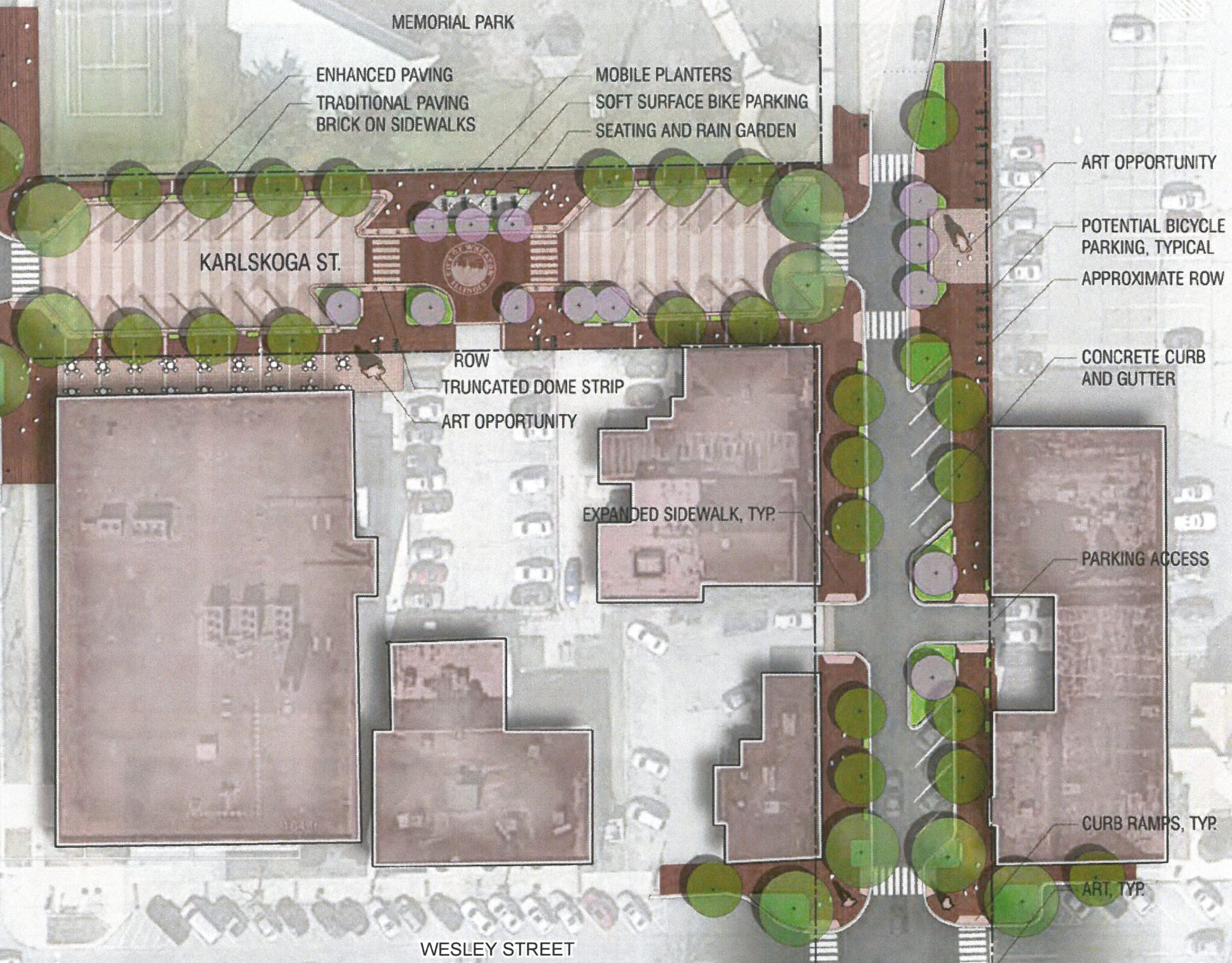 Wheaton Downtown Streetscape - CCS